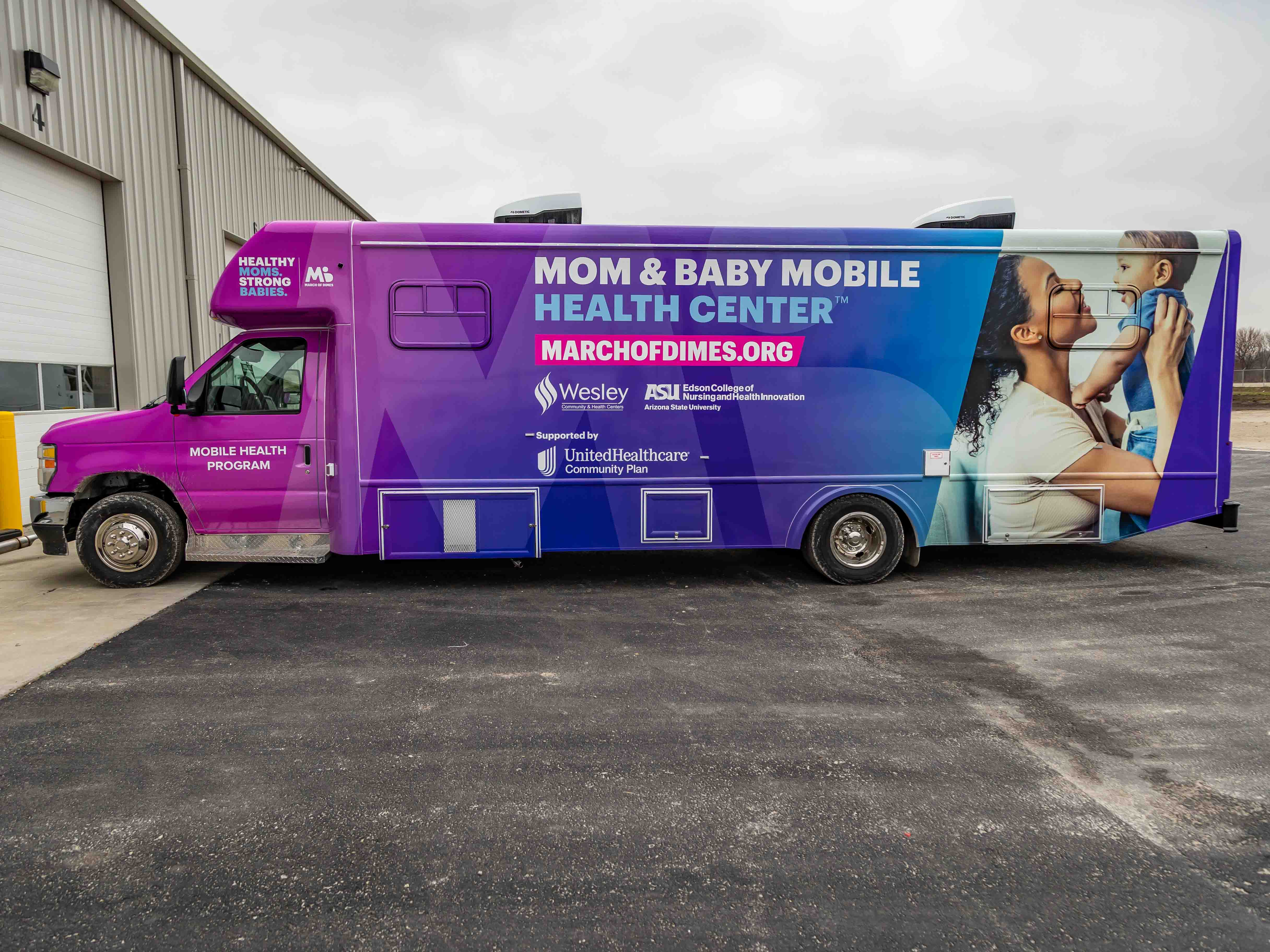 Mom & Baby Mobile Health Center | Edson College of Nursing and Health Innovation